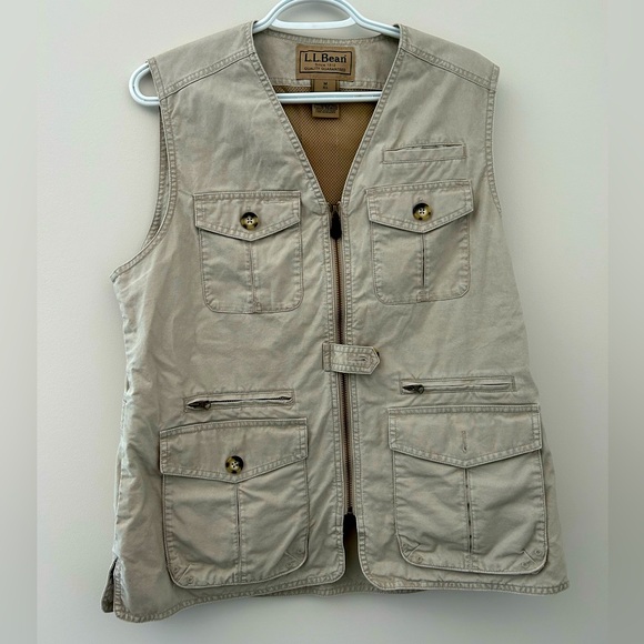 L.L. Bean | Jackets & Coats | Ll Bean Vintage Fishing Vest Camper Vest ...
